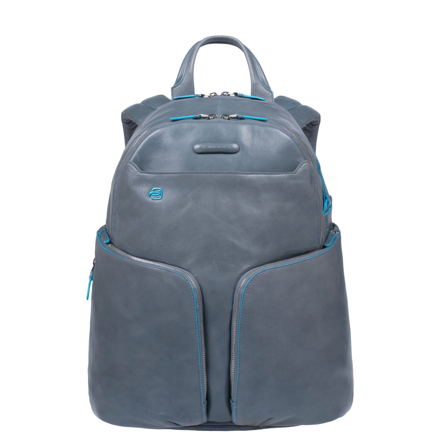Piquadro Laptoprucksack Blue Squareblue Square Leder Online Kaufen