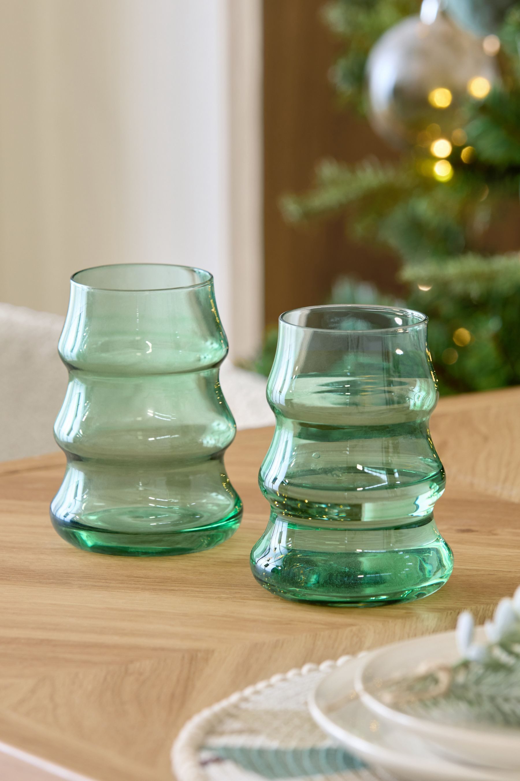 Next Tumbler Glas 2er Set Trinkgläser Baum Glas
