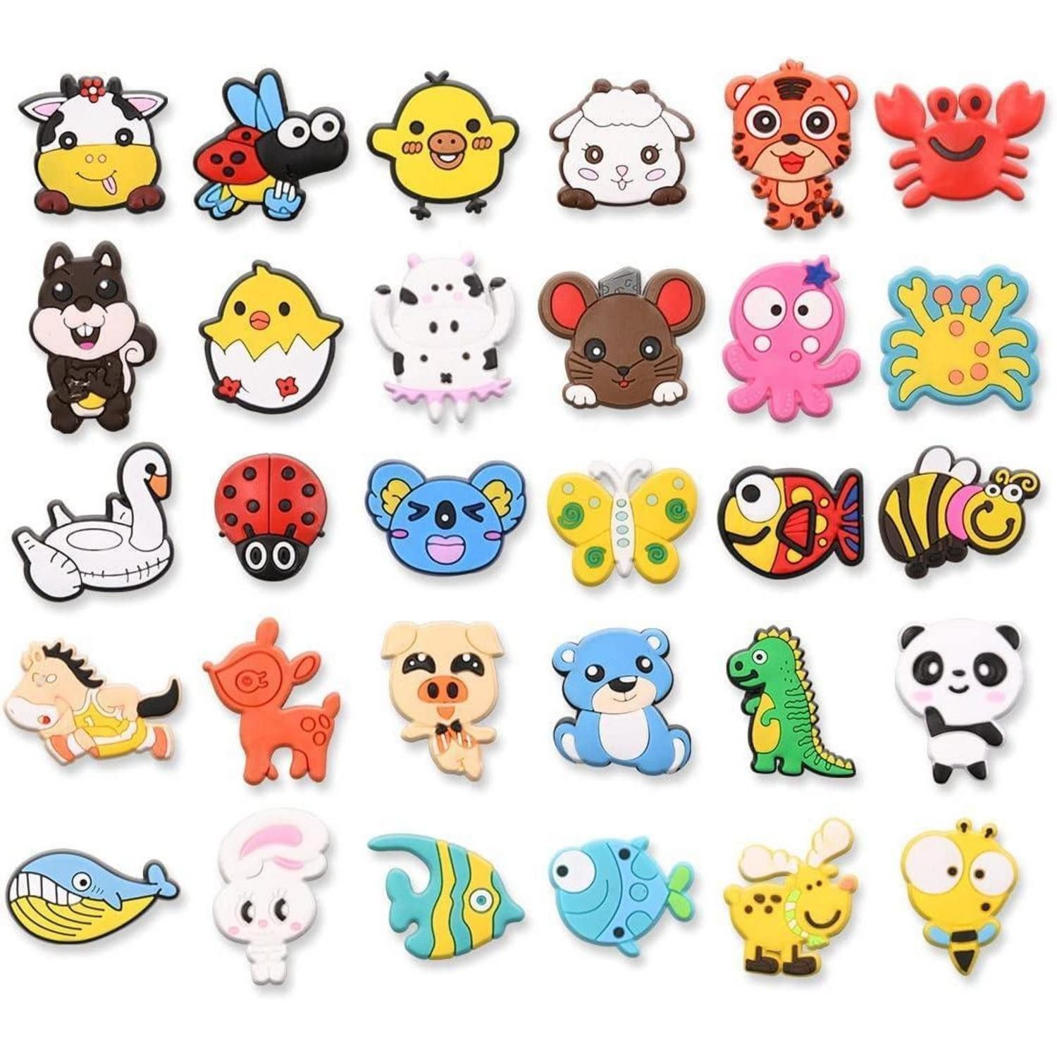 LuxusKollektion Charm-Einhänger Set Schuhcharms Kinder PVC Cartoon ...