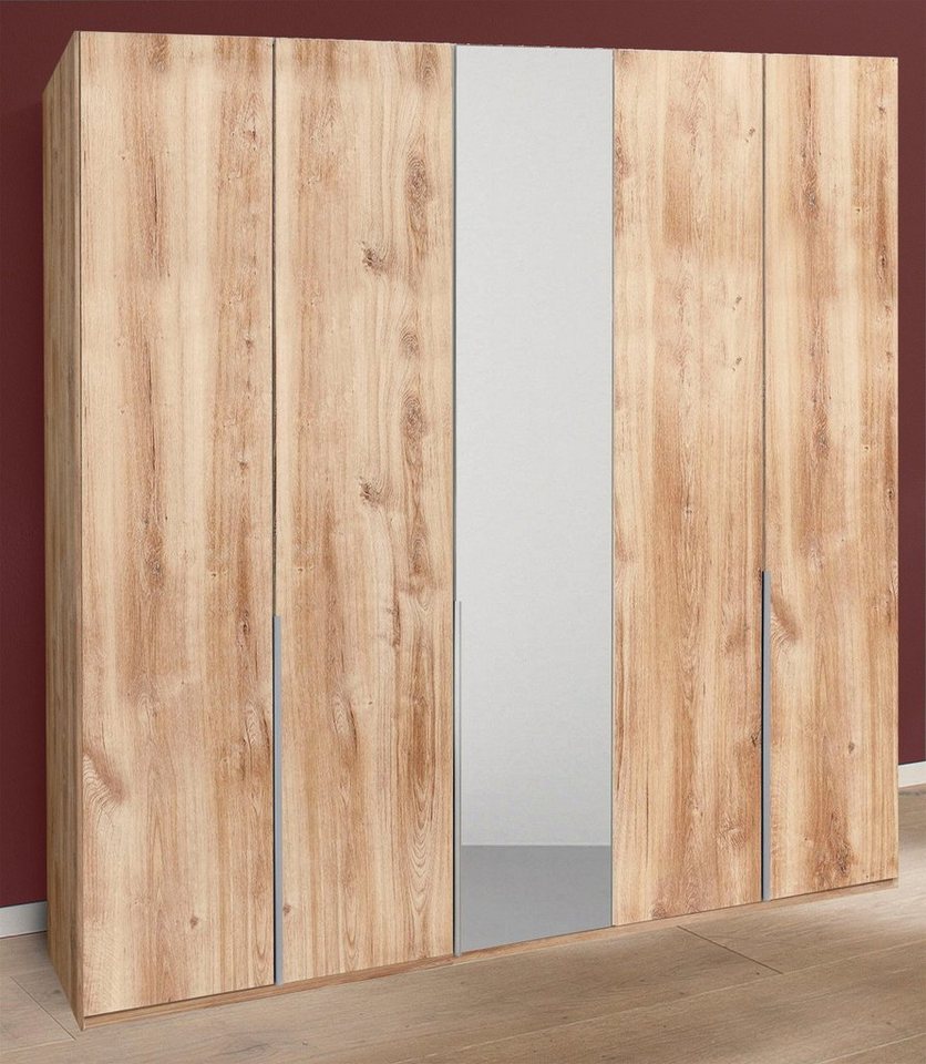 Wimex Kleiderschrank New York 1 St 225x58x234cm Plankeneiche