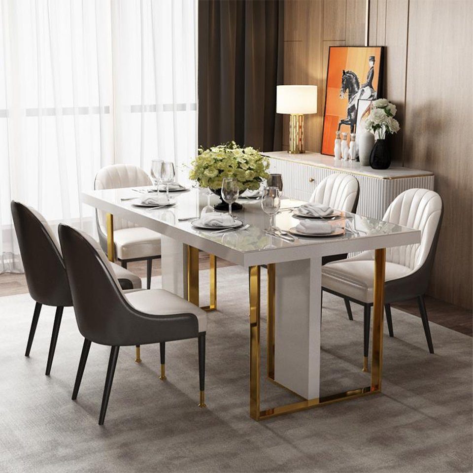 JVmoebel Esstisch Stil Esstisch Moderner Tisch Marmor Designer Tische ...