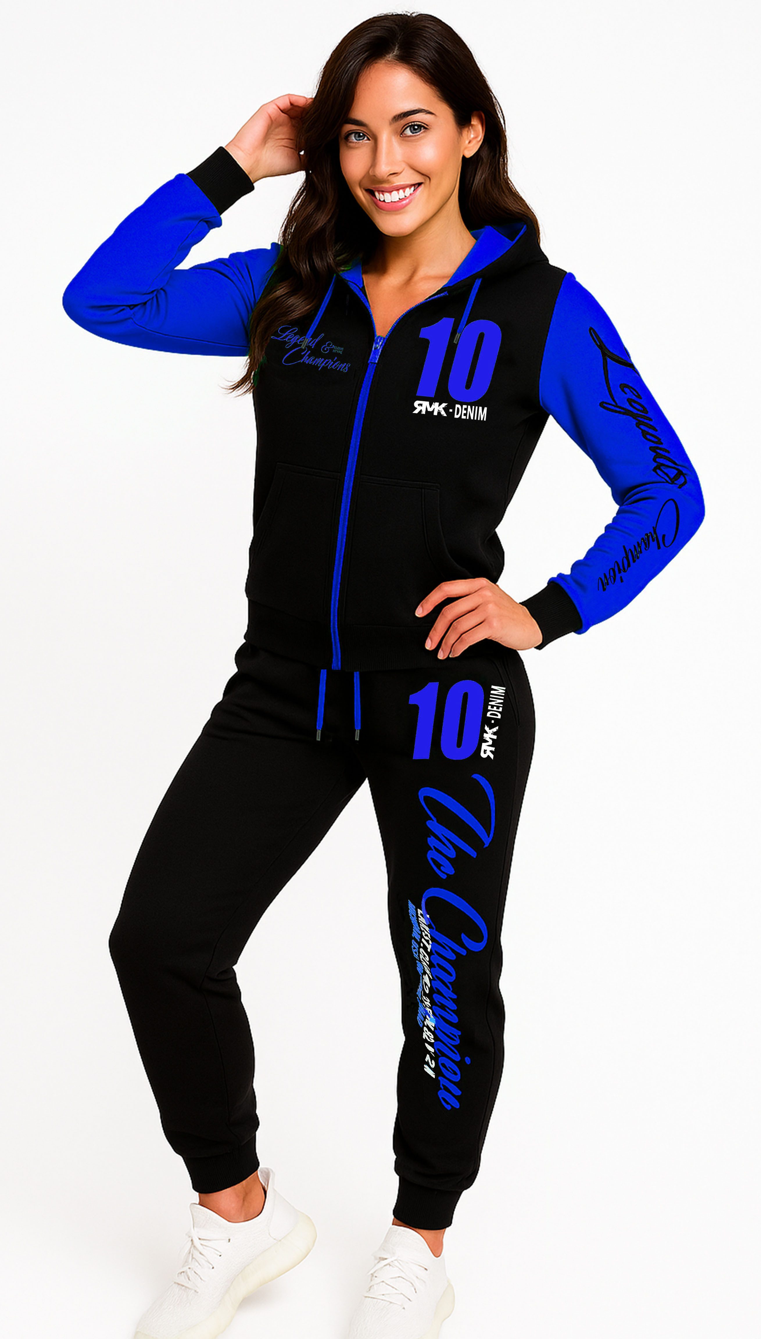 RMK Jogginganzug Damen Trainingsanzug Sportanzug Freizeitanzug Fitness 10 Champion