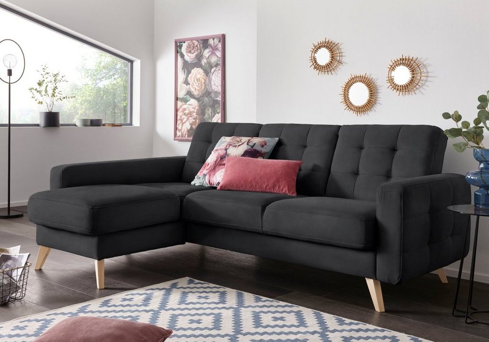 Exxpo Sofa Fashion Ecksofa Nappa Kompakt Und Komfortabel Bequem