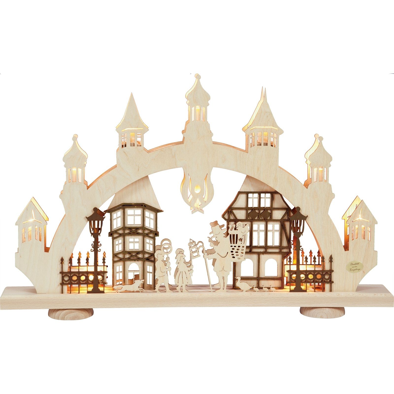 SAICO Original Schwibbogen 3D Schwibbogen Altstadt
