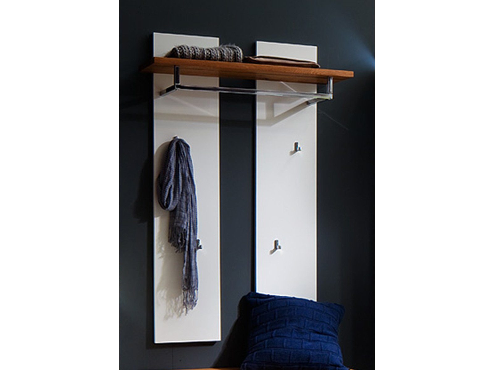 Möbelando Garderobenpaneel Lisa 91 X 135 X 25 Cm Bht