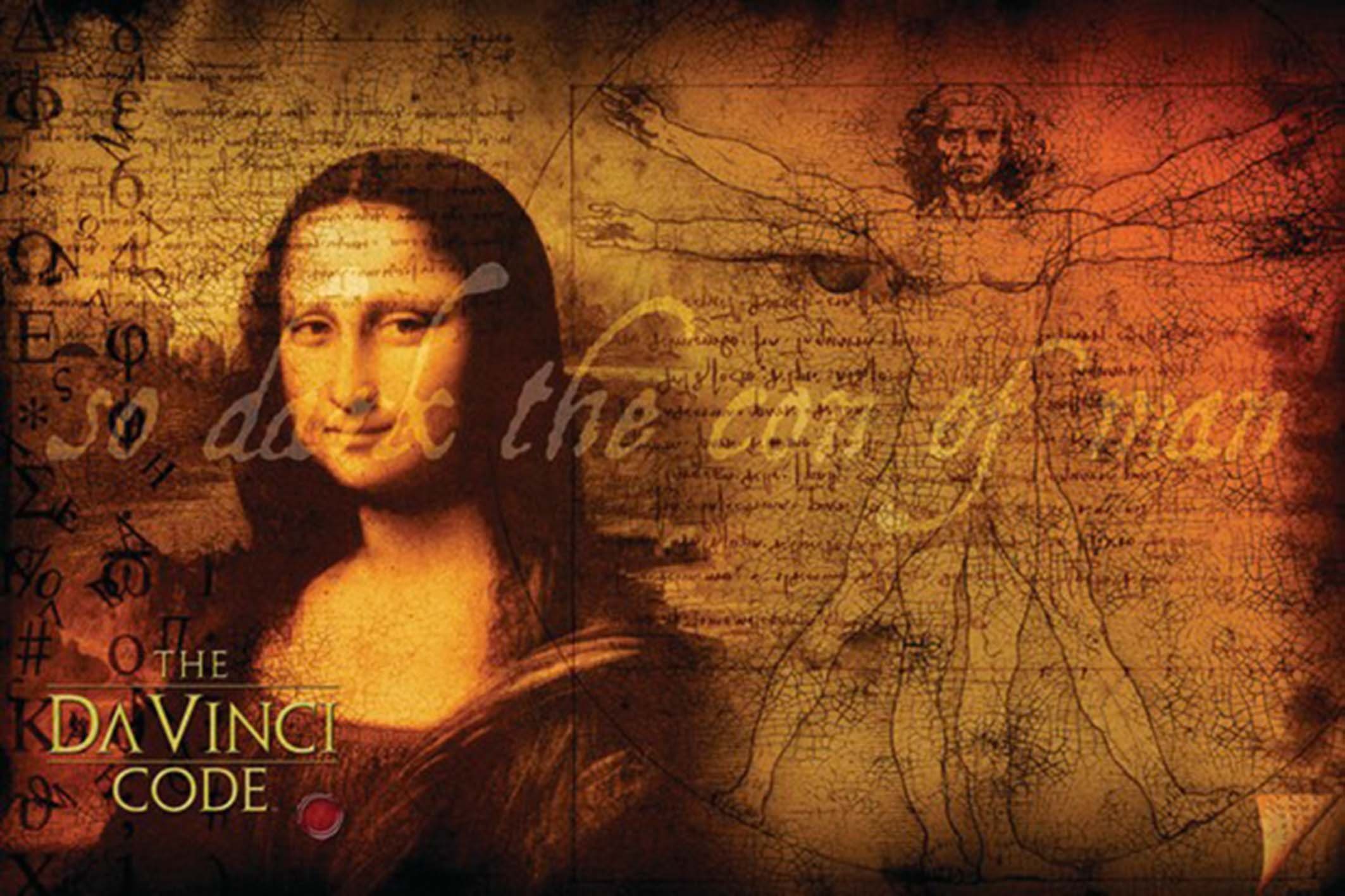 Close Up Poster The Da Vinci Code Poster 91,5 x 61 cm