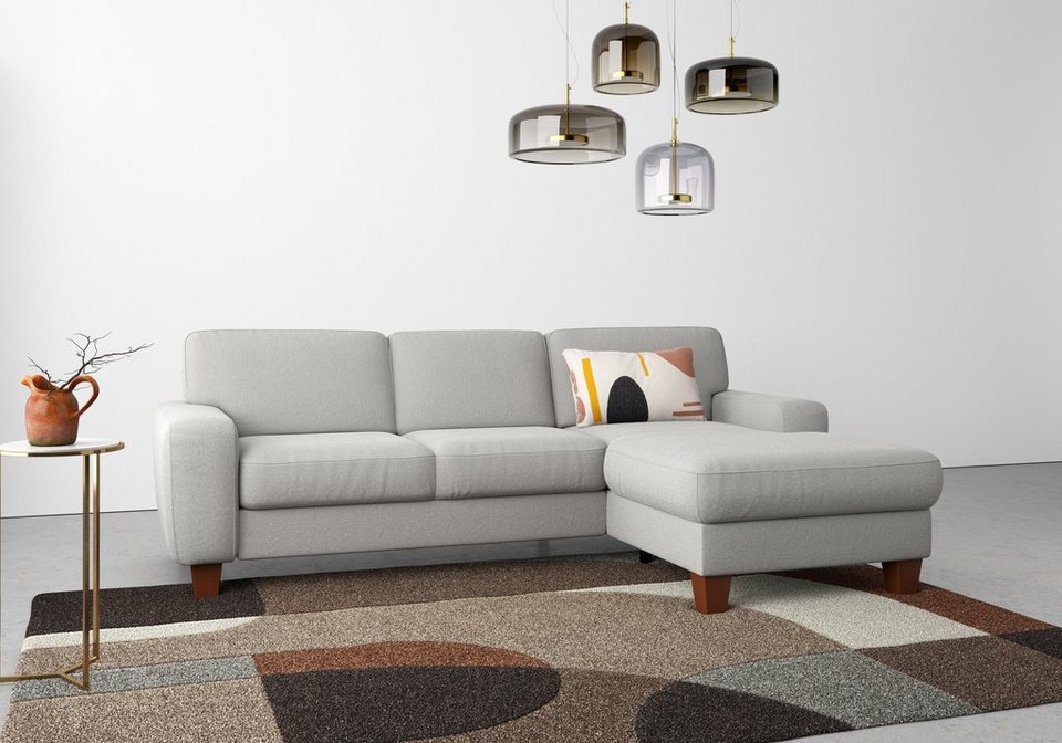 Home Affaire Ecksofa Vision Mit Federkern Wahlweise Mit Bettfunktion