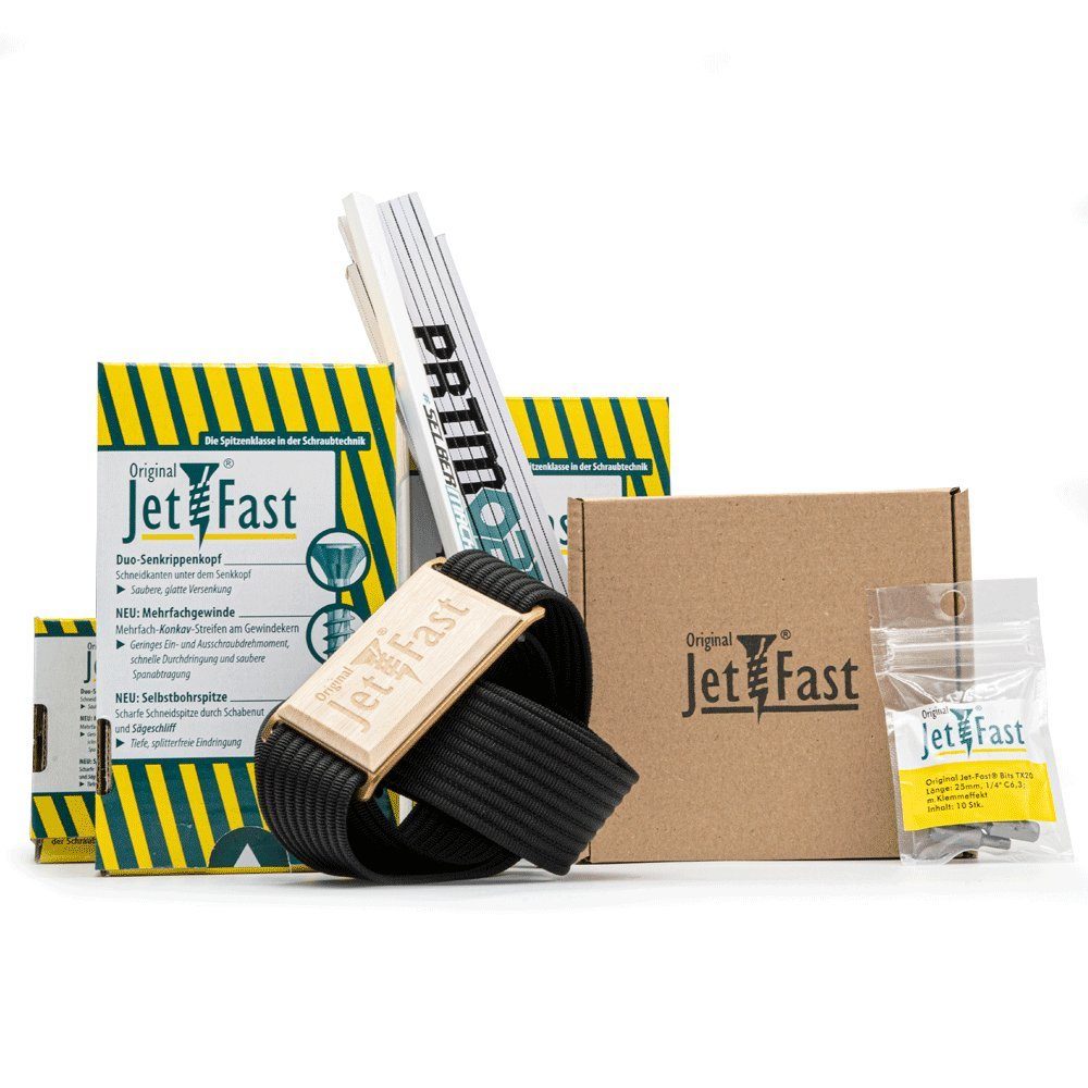 Jet-Fast Hüftgürtel Original Jet-Fast Geschenk Set XL