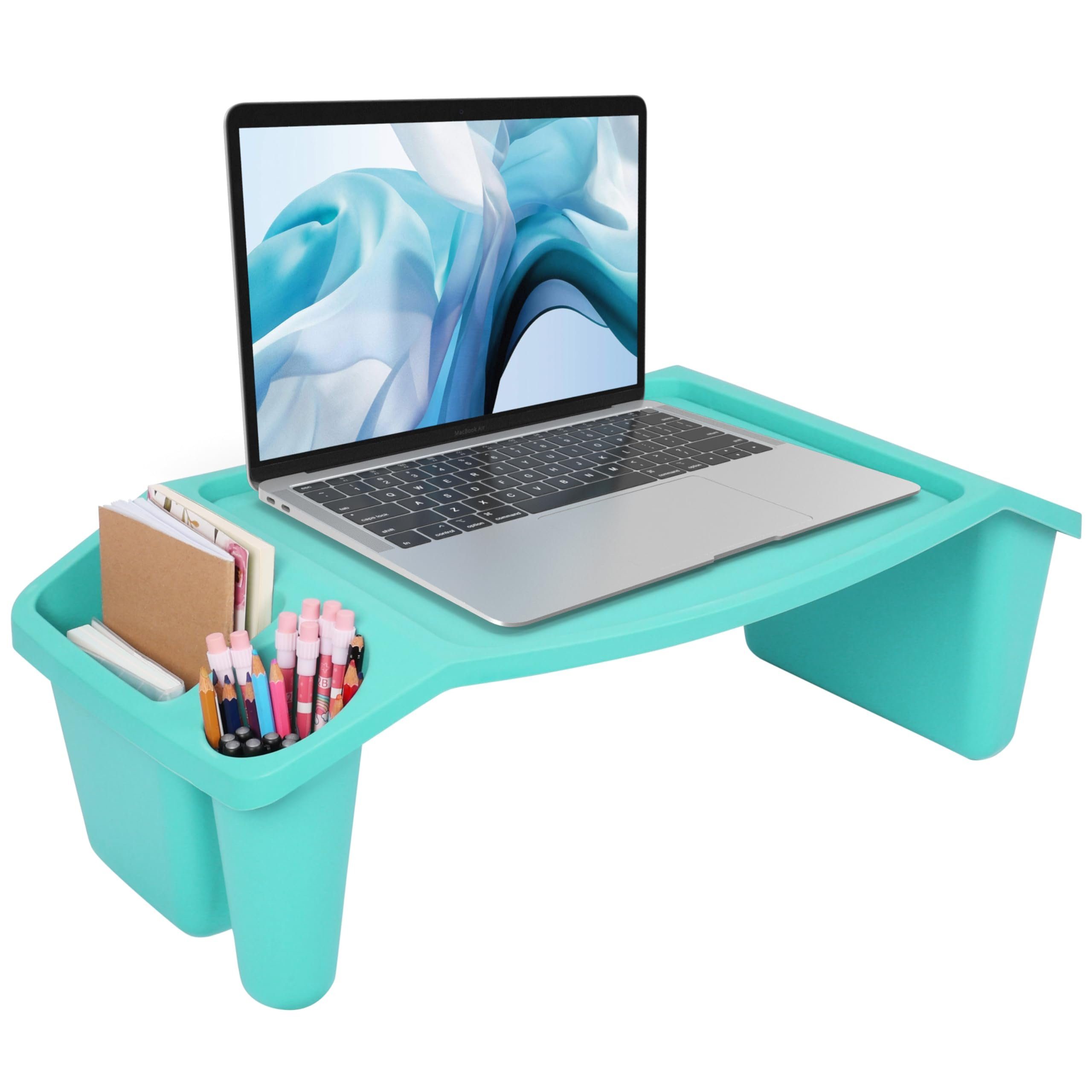 Belle Vous Dekoobjekt Belle Vous Blauer Mehrzweck Bett Tabletttisch Mit