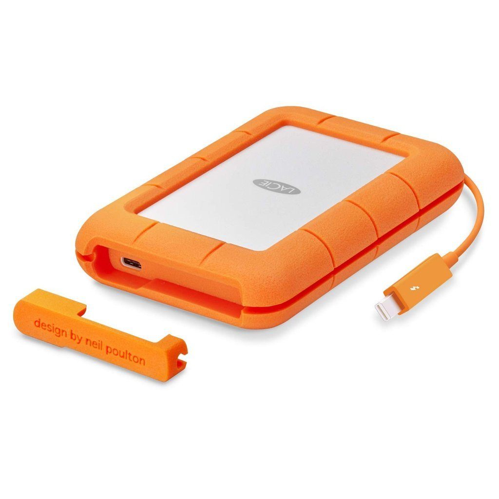 LaCie »Rugged 5TB Thunderbolt orange« externe HDD-Festplatte online ...