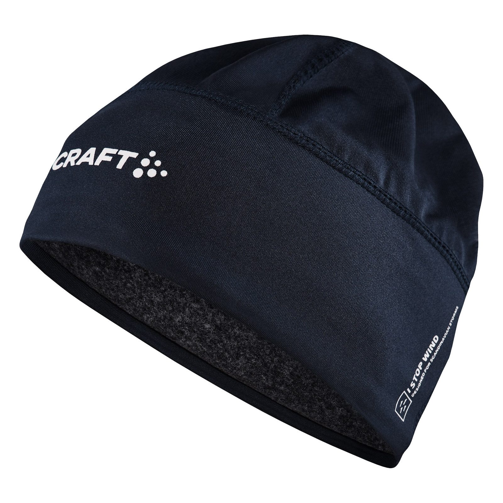 Craft Jerseymütze Windblock Fleece Hat mit aufgedrucktem Marken-Logo ...