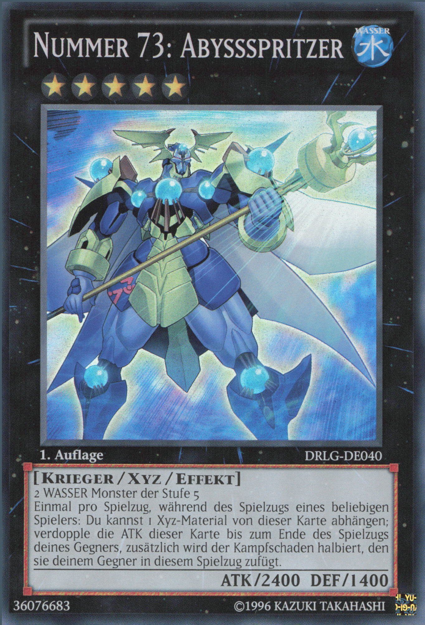 Recollectibles Sammelkarte Yugioh Karte Nummer 73 Abyssspritzer