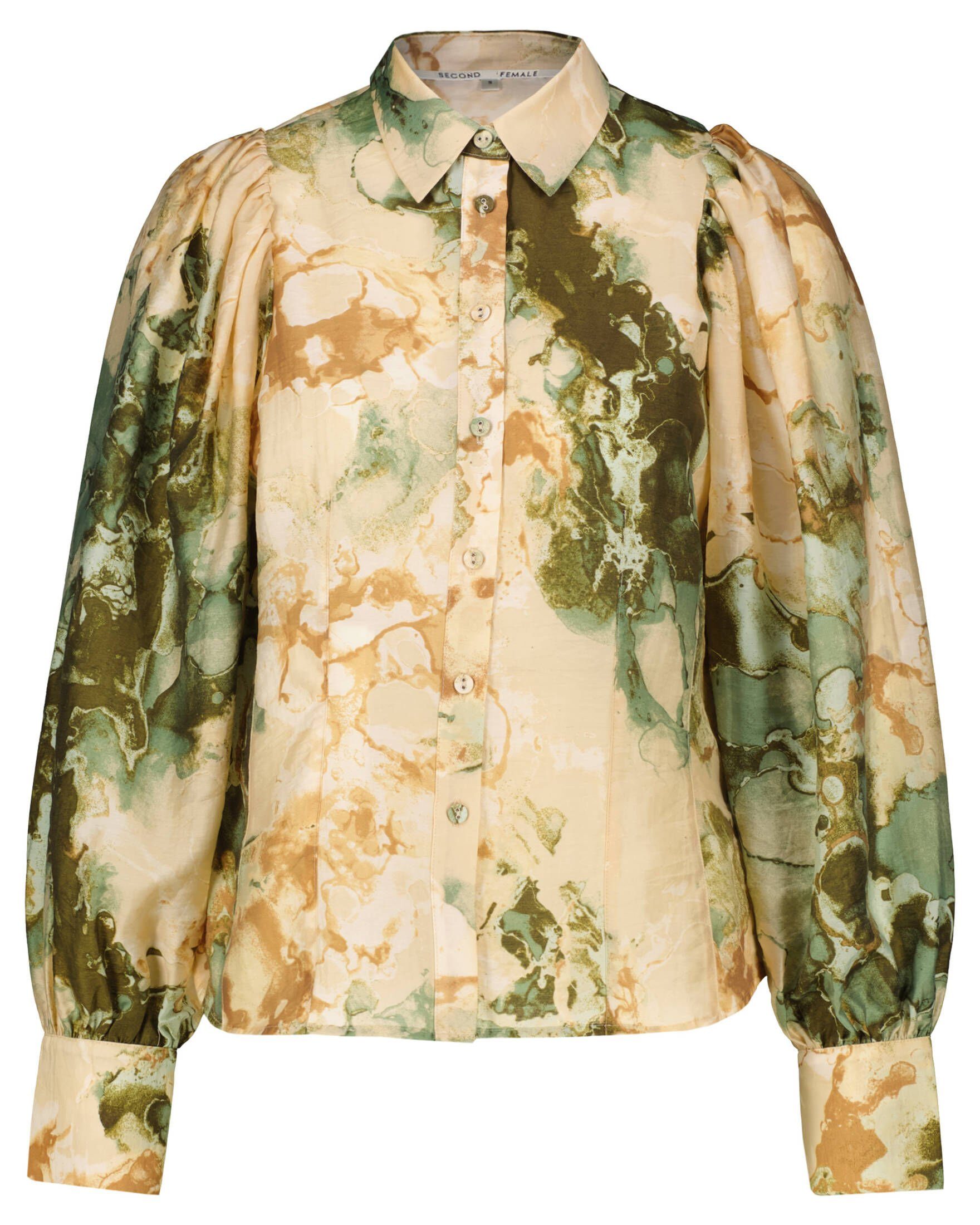 Second Female Klassische Bluse Damen Bluse ONYXLY (1-tlg)