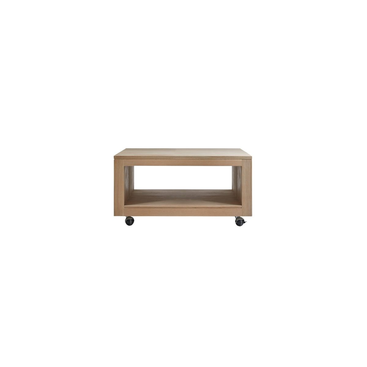 Tikamoon Couchtisch Anoa Quadratischer Couchtisch aus massivem ...