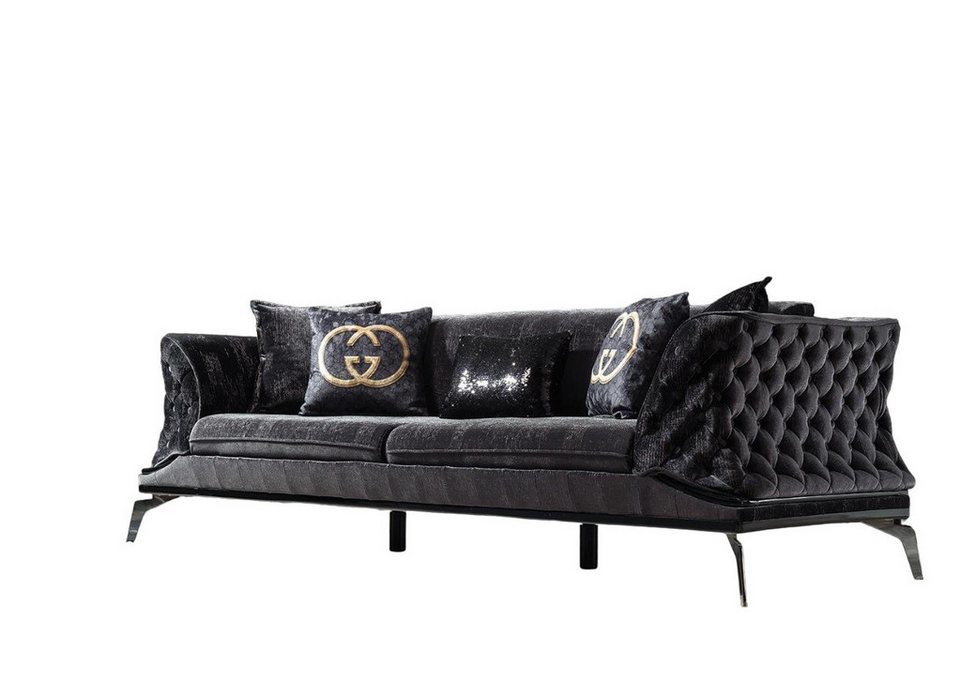 Jvmoebel 3 Sitzer Chesterfield Sofa 3sitz Polster Dreisitzer Couchen
