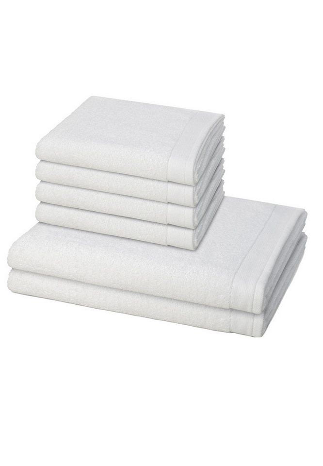 Möve Handtuch Set 6er Pack Premium Baumwolle Spar Set 6 St 4 X
