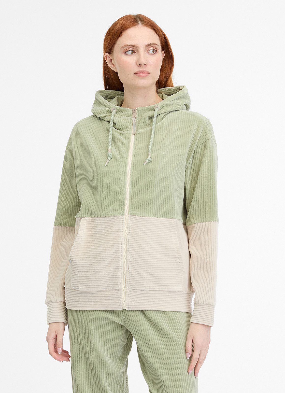 Ragwear Kapuzensweatjacke Colbie Block Zip
