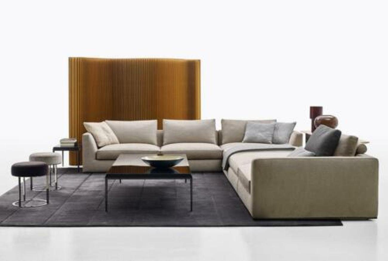 Jvmoebel Ecksofa Eck Sofa Couch Polster Sitz Ecke Wohnlandschaft Leder