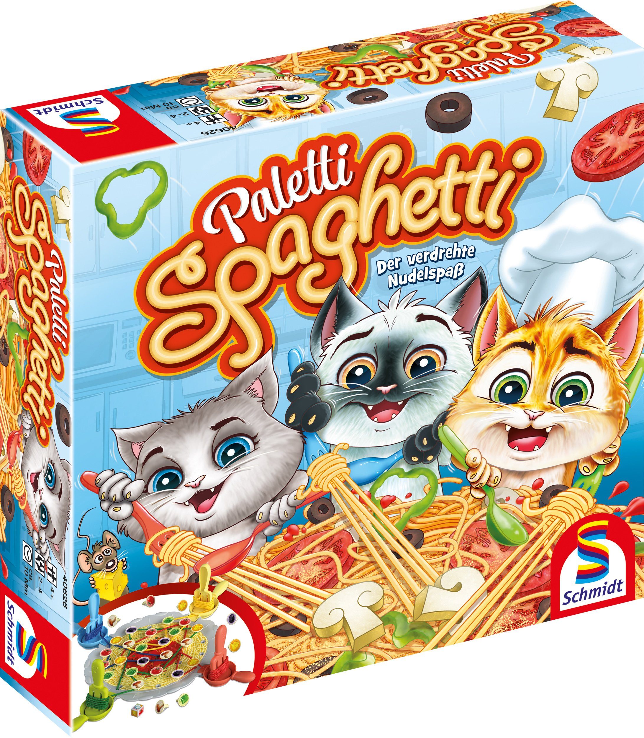 Schmidt Spiele Spiel Paletti Spaghetti, Kinderspiel, Game, Videospiel