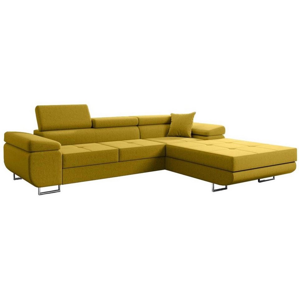Beautysofa Ecksofa Alons L Form Polsterecke Mit Bettfunktion Mit