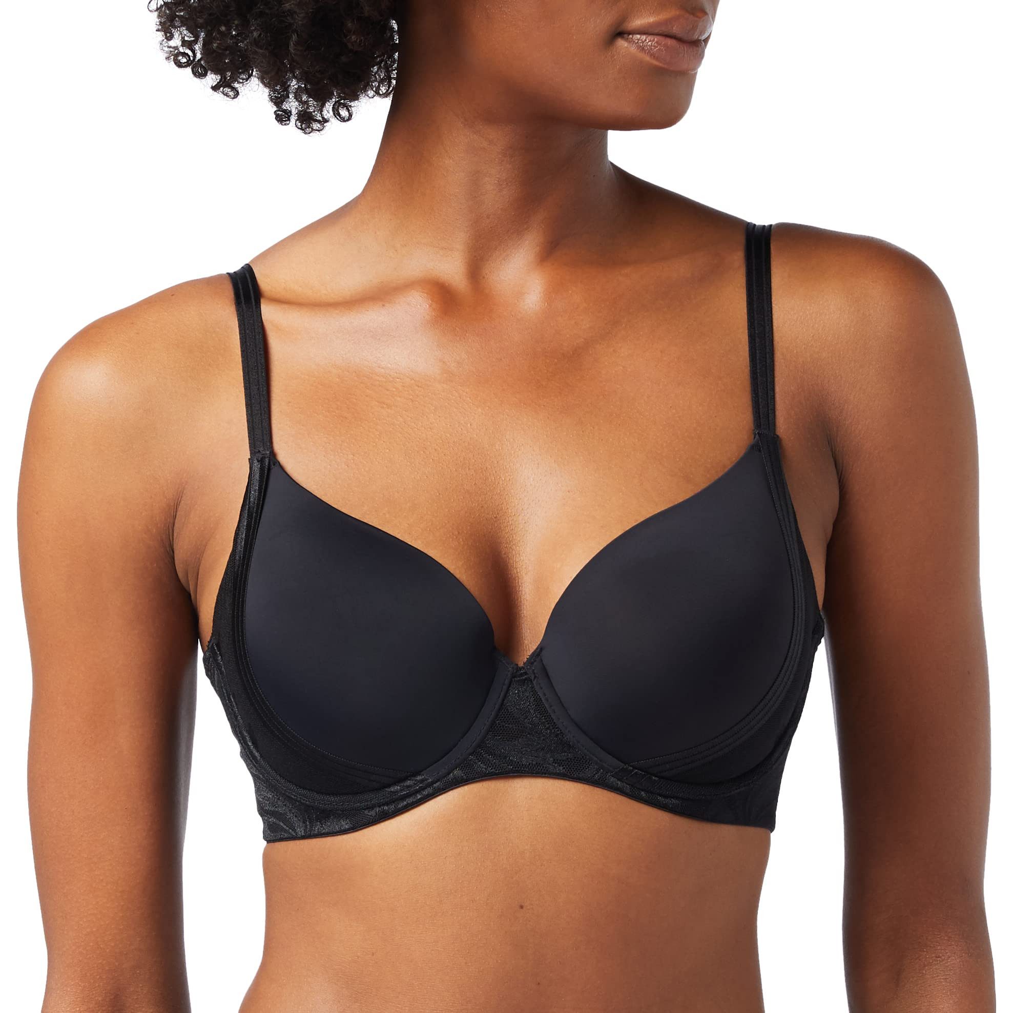 Triumph Bügel-BH Triumph Palm Spotlight WHP Ex Schwarz (Black) 75D