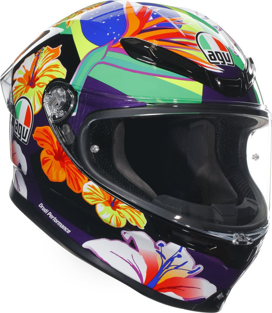 AGV Motorradhelm K-6 S Morbidelli 2021 Helm, Die Form der Schale wurde ...