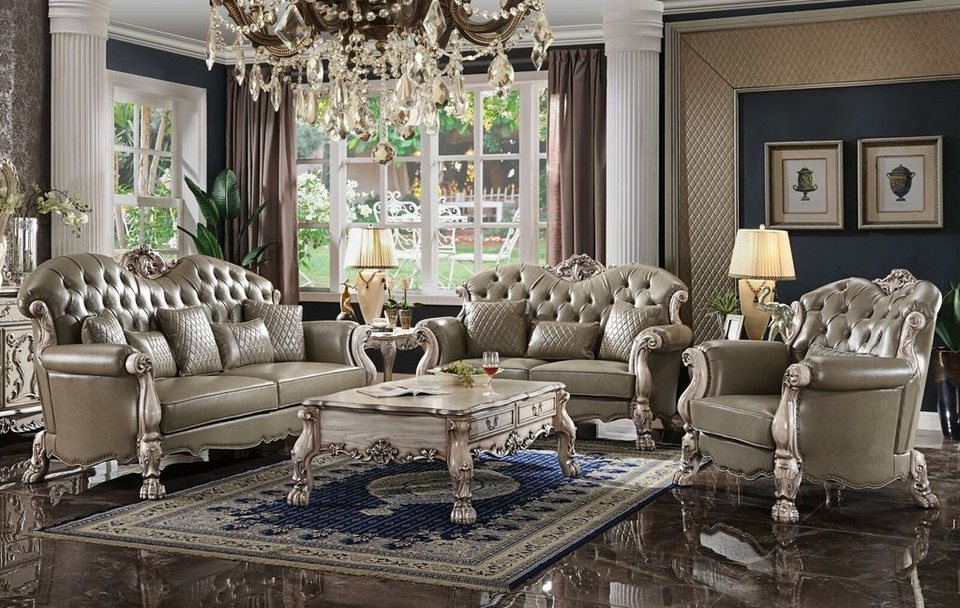 Jvmoebel Sofa Barock Chesterfield Sofagarnitur Klassische Sofa Möbel