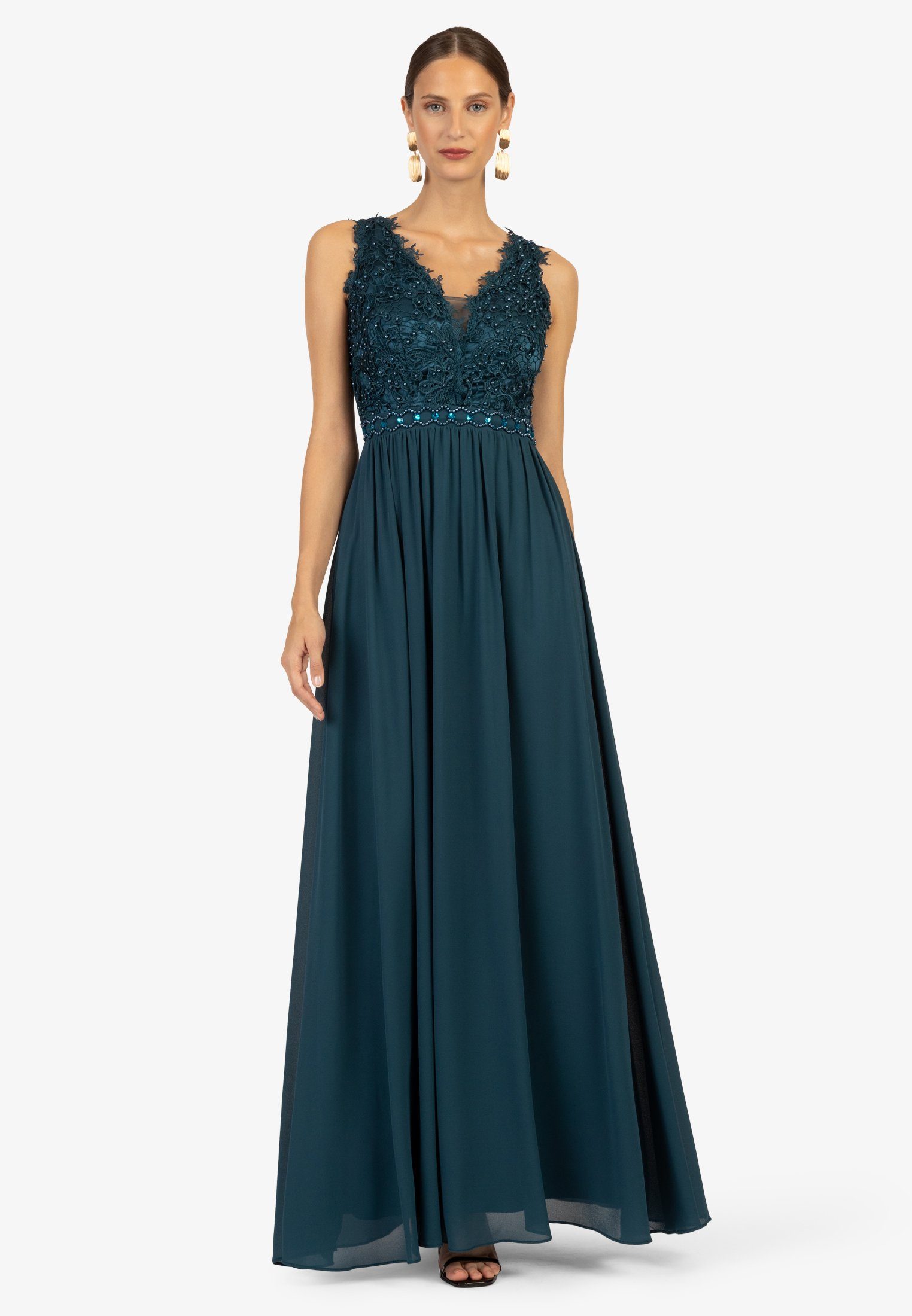 Kraimod Abendkleid Mit Mesh Und Spitze