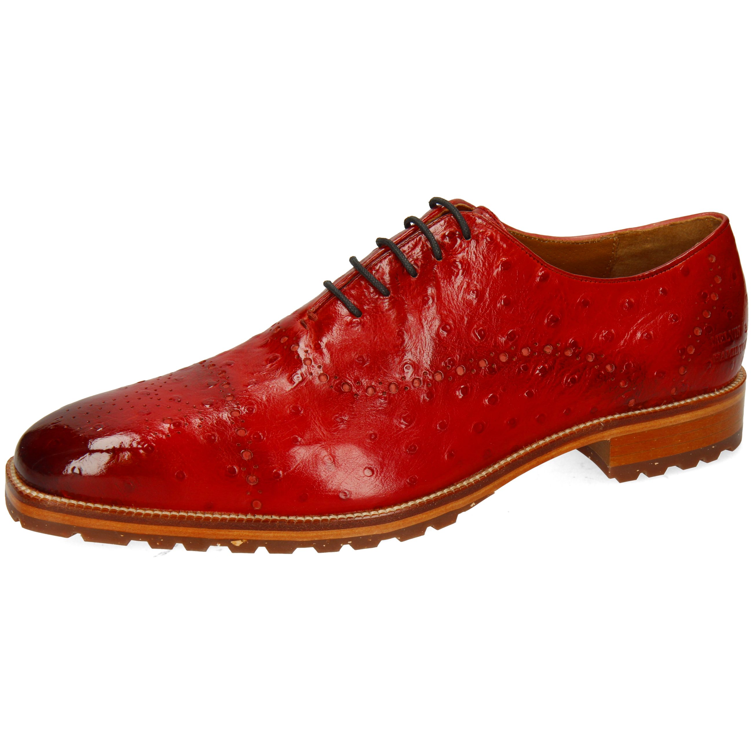 Melvin & Hamilton Jeff 8 Schnürschuh, Sohle: Leder & Gummi