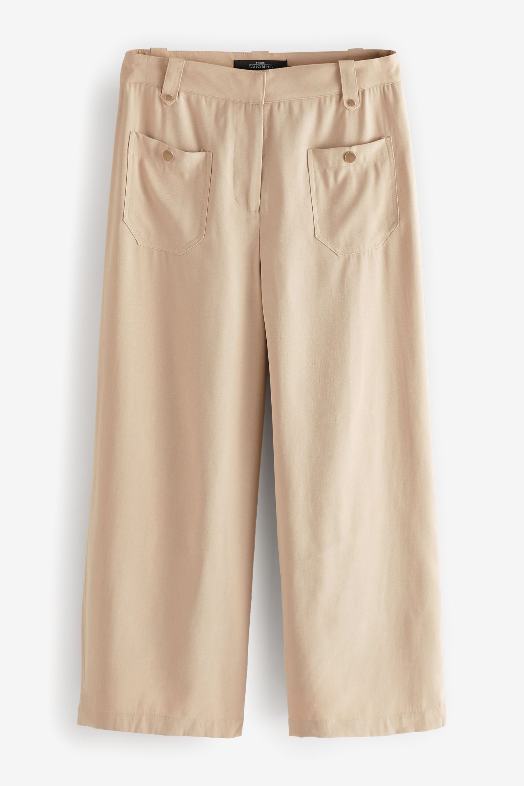 Next Stoffhose Eleganter Hosenrock Mit Hohem Bund 1 Tlg
