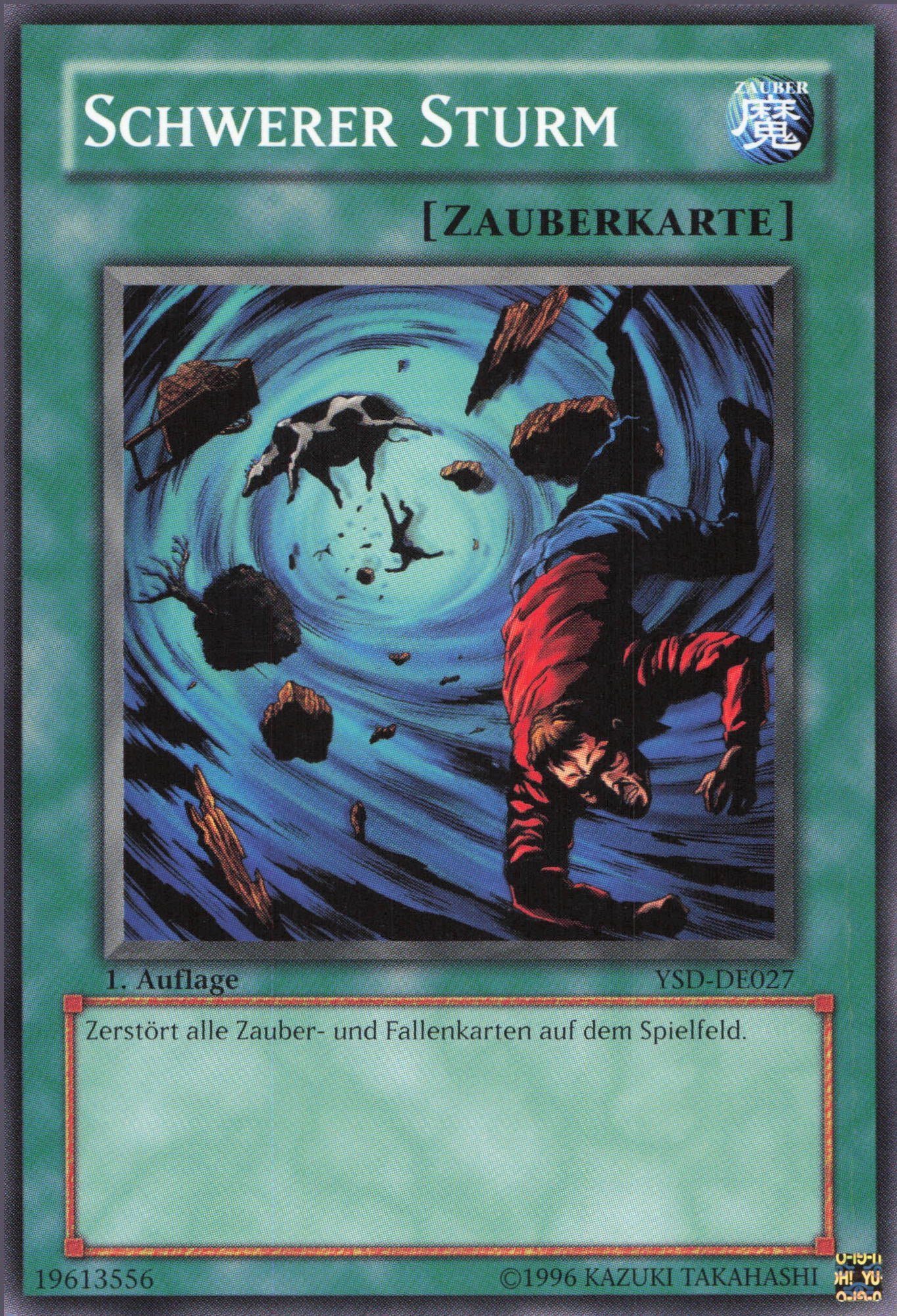 Recollectibles Sammelkarte Yugioh Karte Schwerer Sturm Deutsch Yu Gi