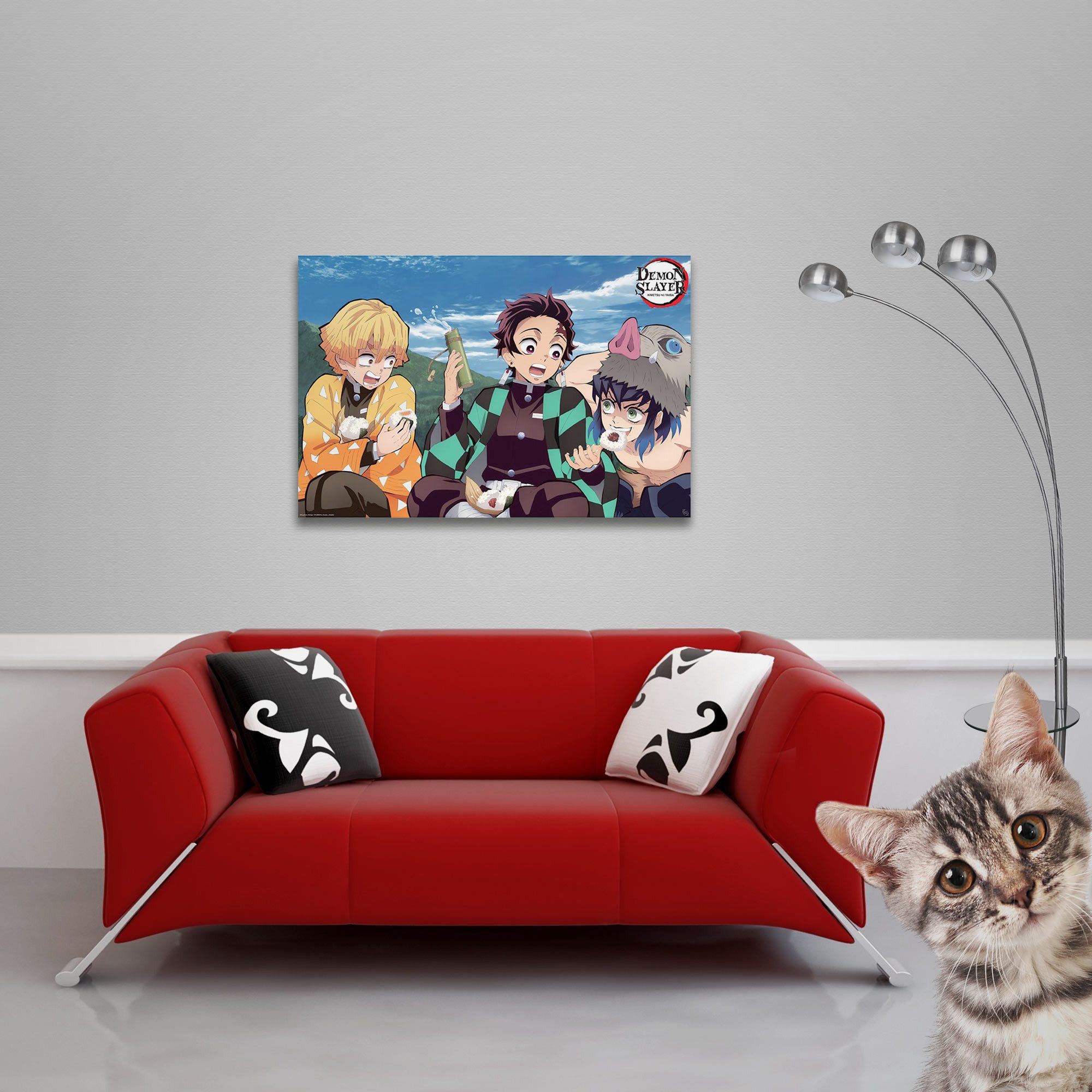 Poster Demon Slayer - Poster - Tanjiro, Zenitsu, Inosuke, Print