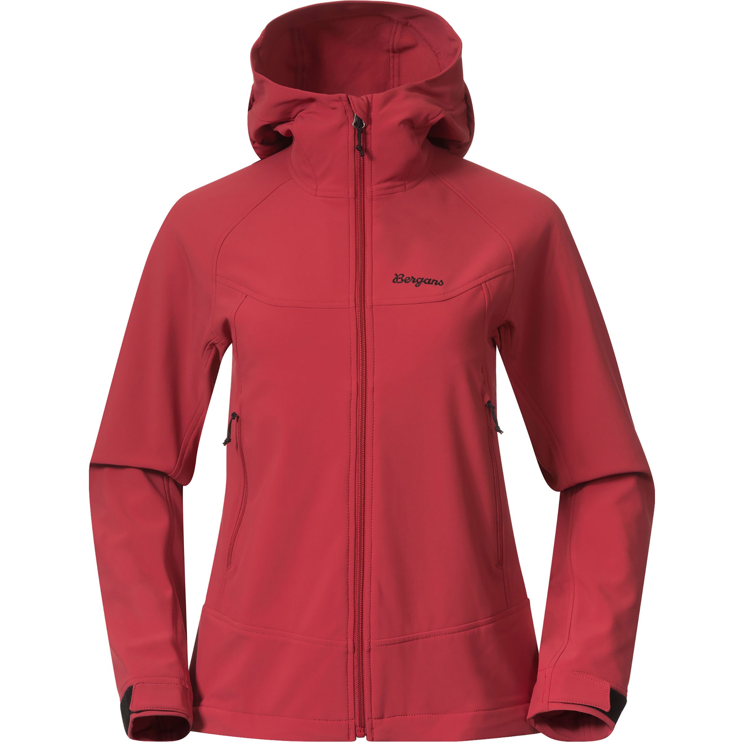Bergans Softshelljacke Vaagaa Softshell Jacket Hood Women crimson red ...