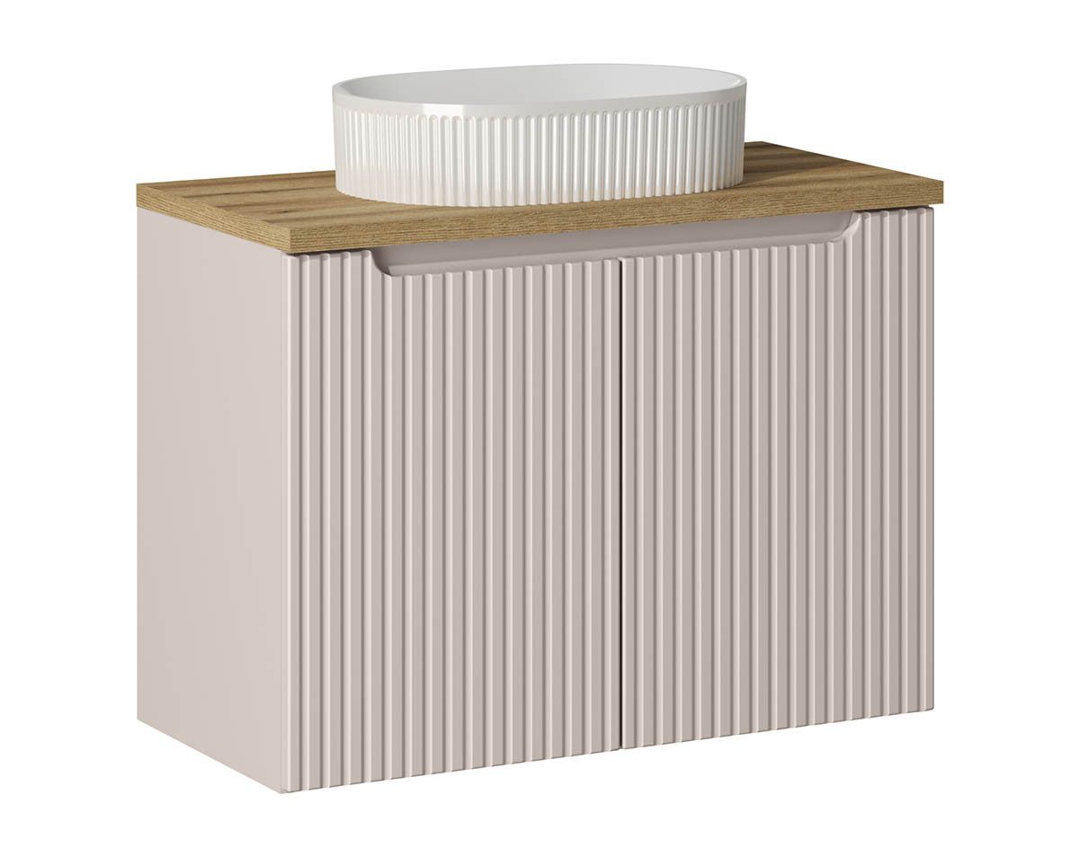 Einfachgutemoebel Waschtisch Set Bad Waschplatz Iluna Cash 80cm Mit