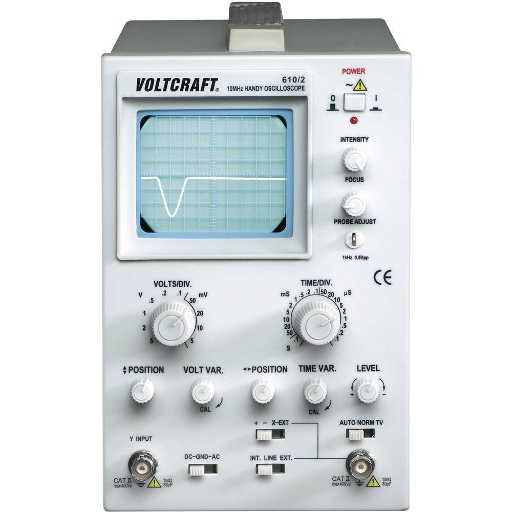 VOLTCRAFT Multimeter 10 MHz Oszilloskop, 10 MHz