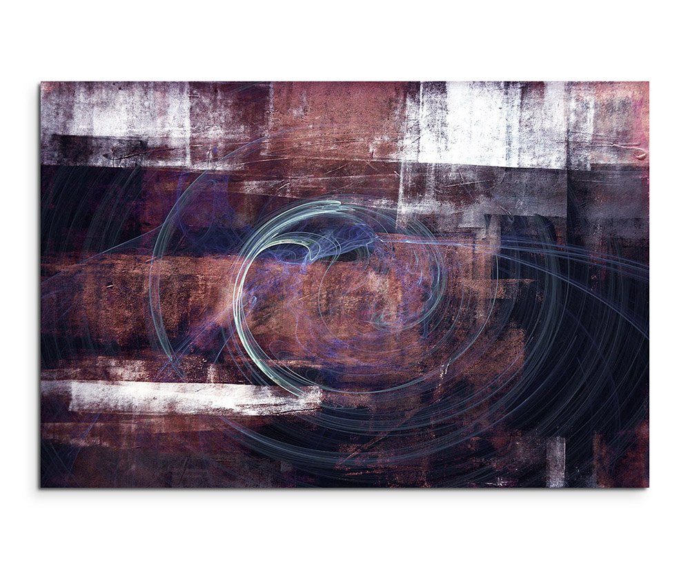 Sinus Art Leinwandbild Abstrakt 1102 120x80cm