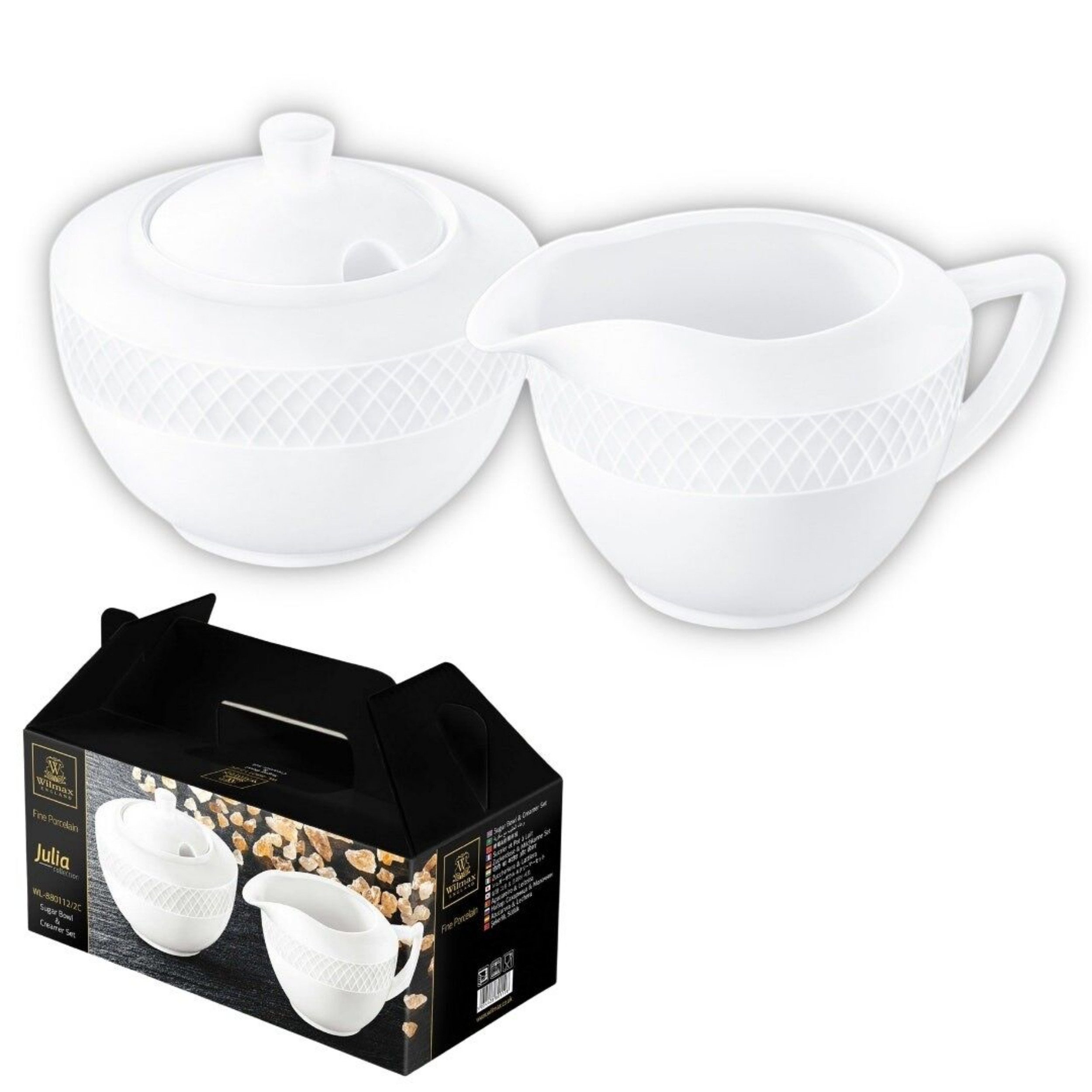 Wilmax England Geschirr Set Zuckerdosen Und Milchkännchen Set Aus Der