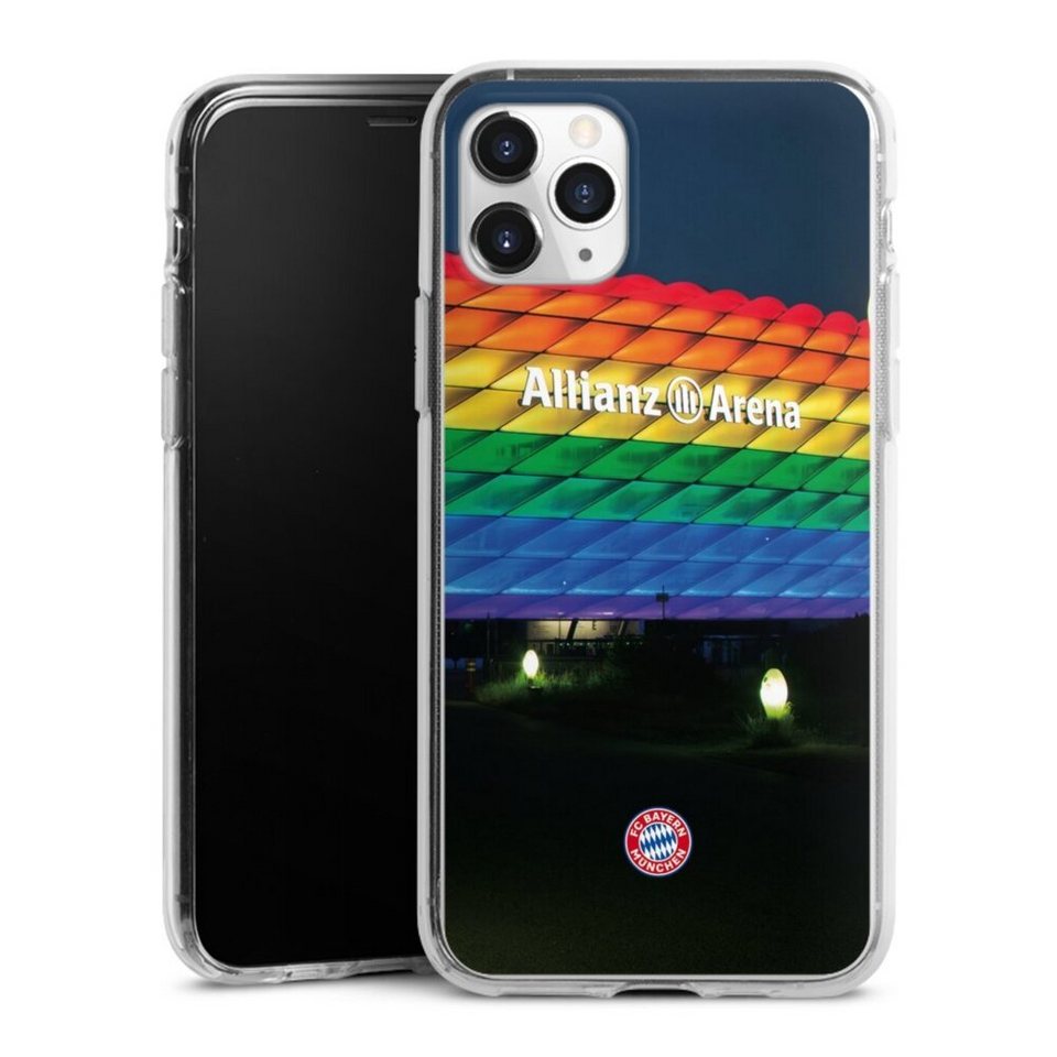 Deindesign Handyhülle Fc Bayern München Regenbogen Stadion Allianz
