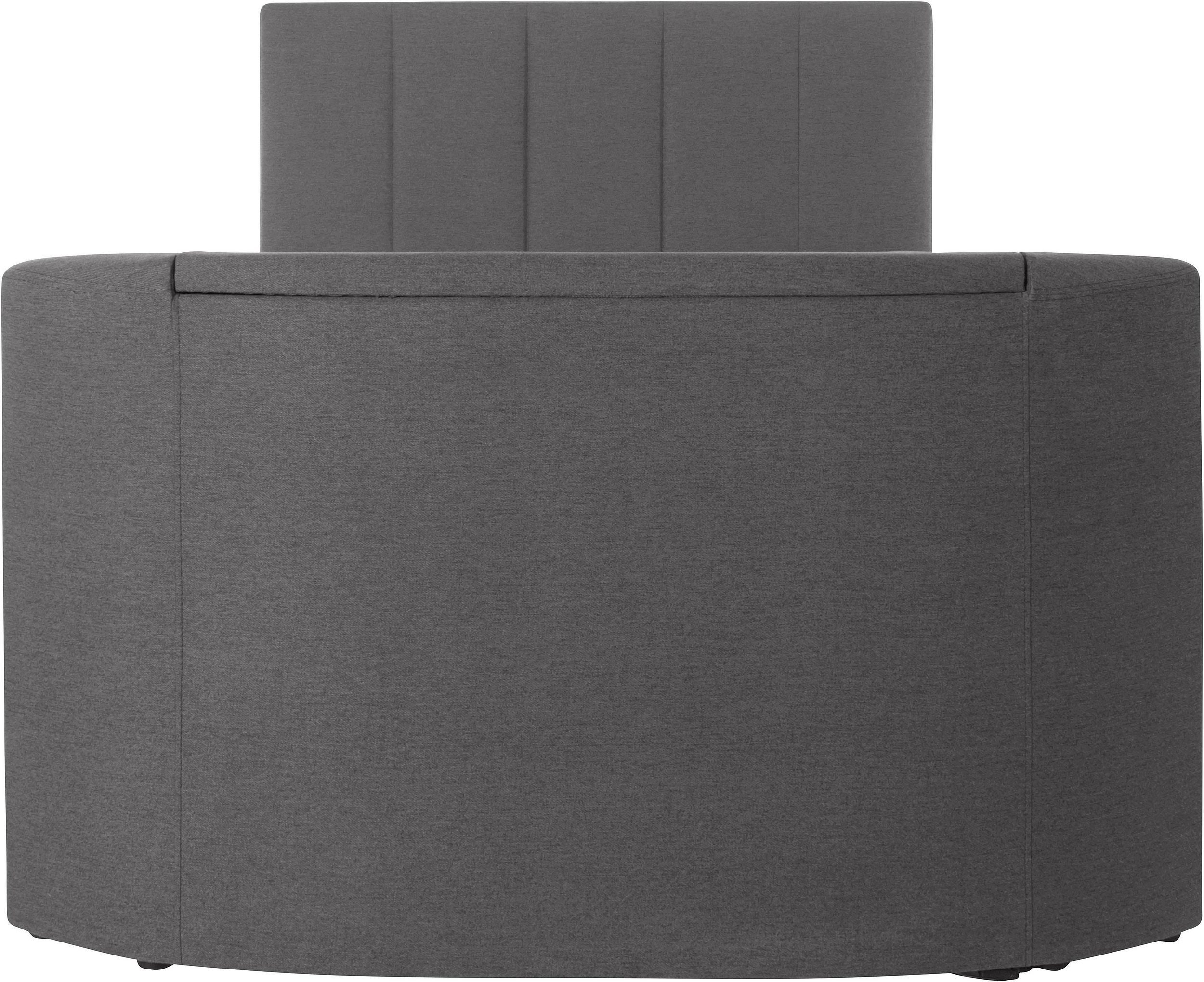 loft24 Multimediabett Yogi, Fernsehhalterung, Liegefläche 180x200 cm ...