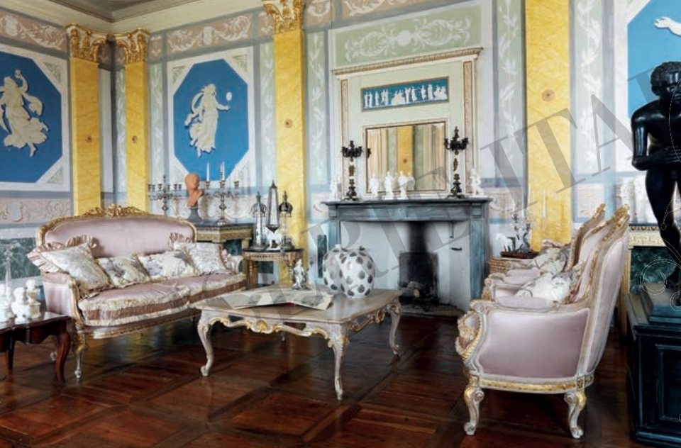 Jvmoebel Wohnzimmer Set Sofa Set 211 Sofas Garnitur Sessel Barock