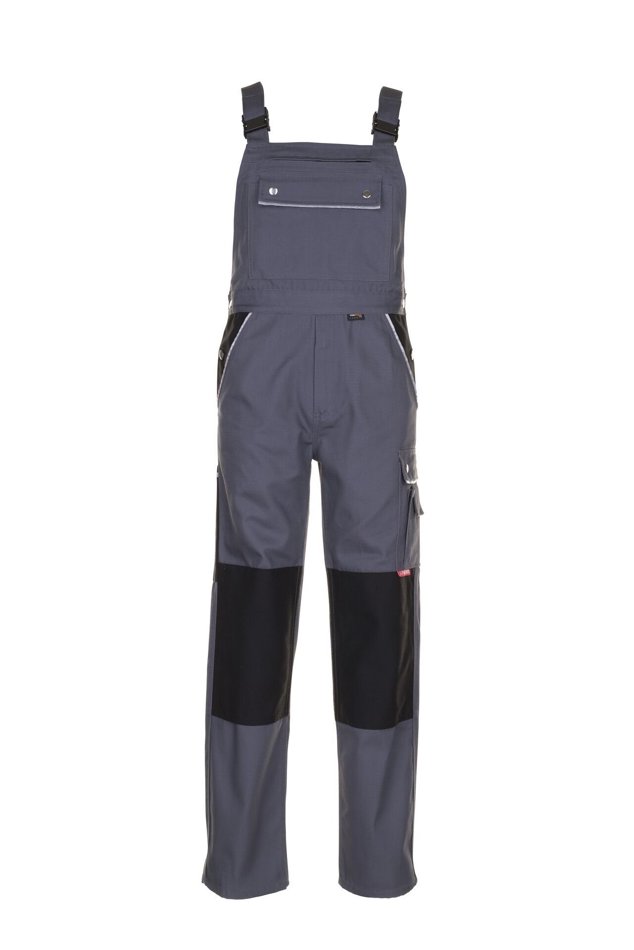 Planam Arbeitslatzhose Latzhose Canvas 320 Grauschwarz Größe 24 1 Tlg