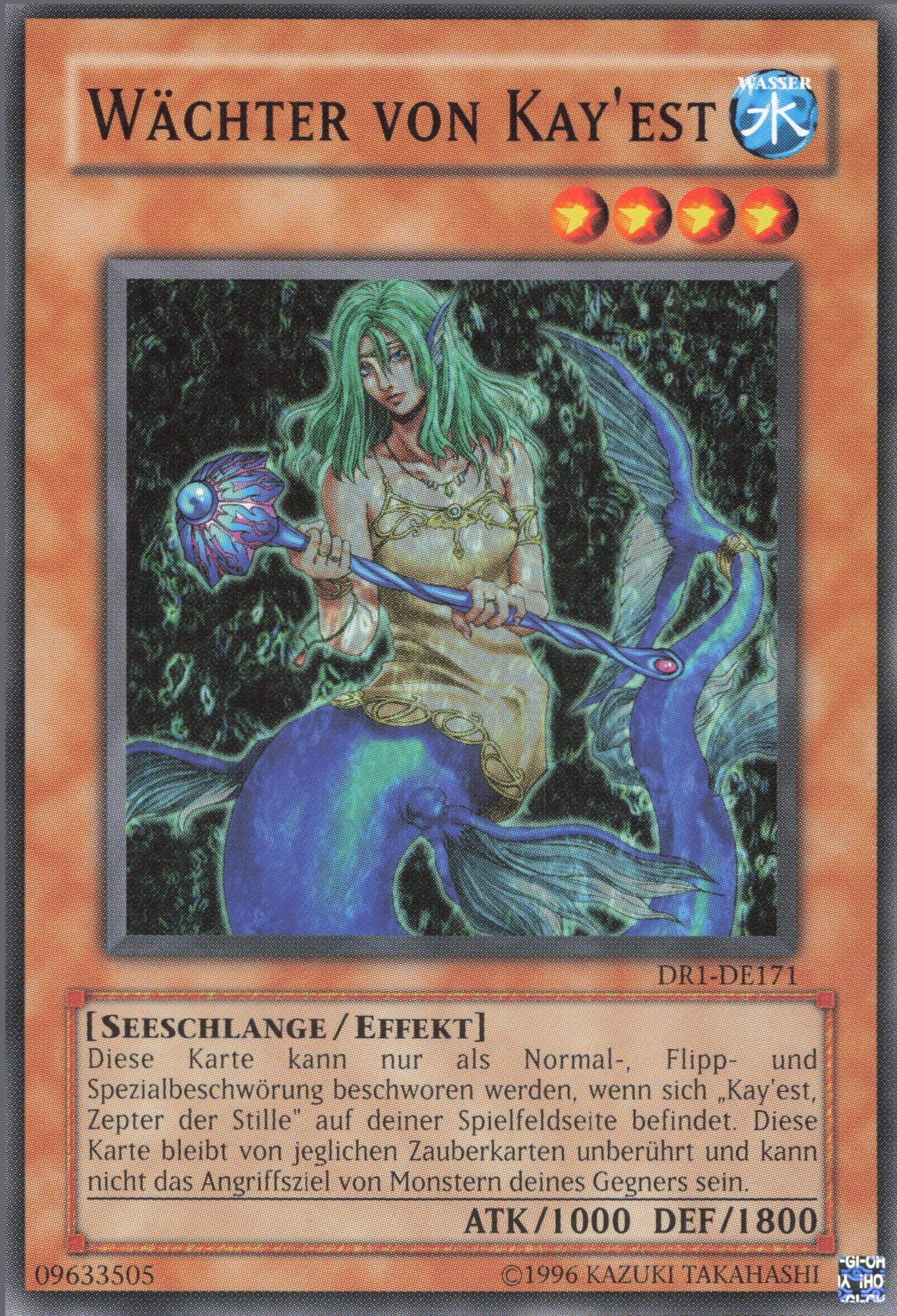 Recollectibles Sammelkarte Yugioh Karte Wächter Von Kayest Deutsch Yu