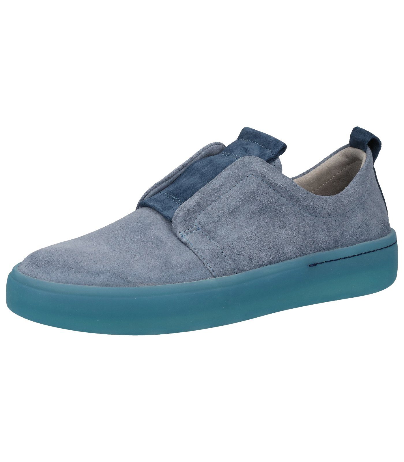 Think! Sneaker Veloursleder Sneaker, Absatzform: Plateau