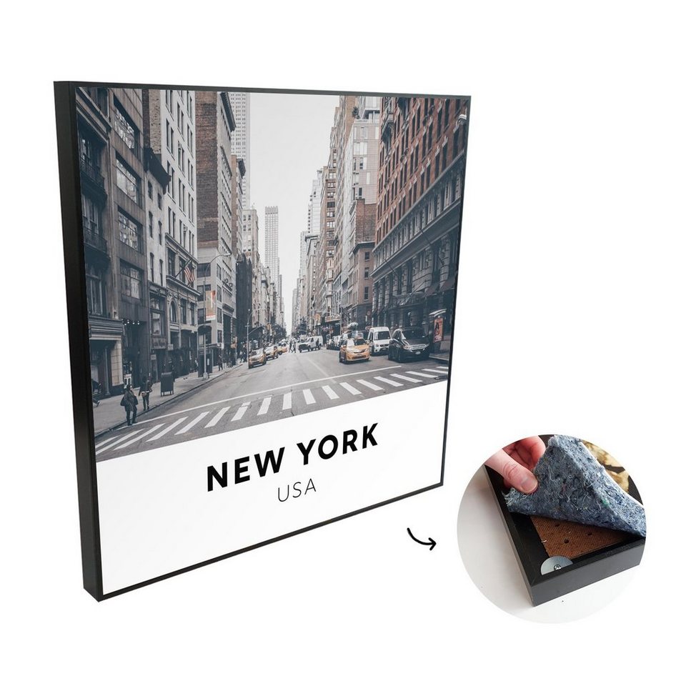 Muchowow Akustikplatte New York Amerika Auto 1 St Malerei Gegen