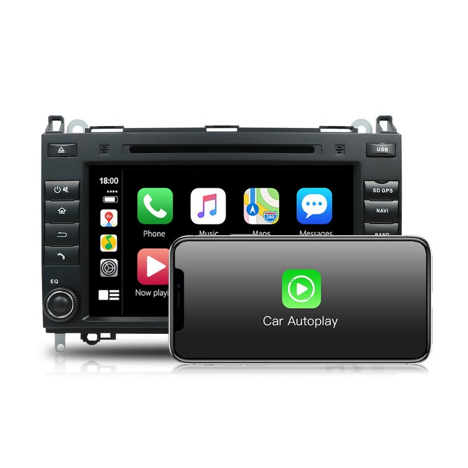 GABITECH Autoradio GPS Navi Mercedes Benz A B Klasse W169 Sprinter ... GABITECH Autoradio GPS Navi Mercedes Benz A B Klasse W169 Sprinter ...
