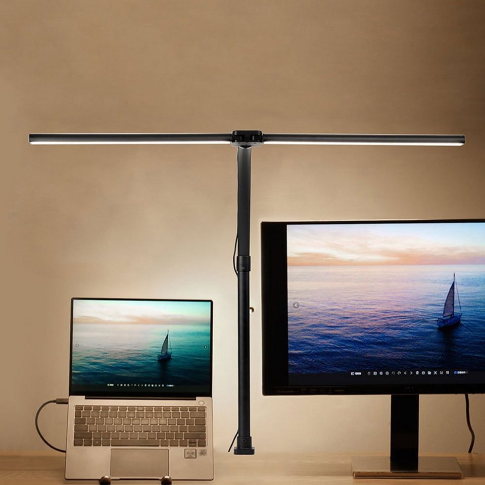 Sunicol Led Tischleuchte 24w Tischlampe Leselampe 360° Flexibler