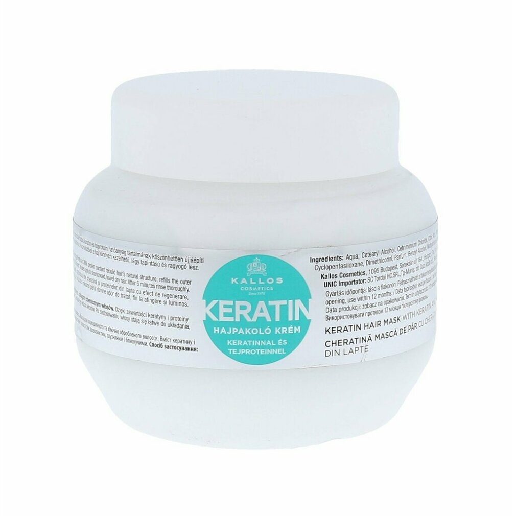 Kallos Cosmetics Haarkur Kallos Keratin Hair Maske With Keratin And ...