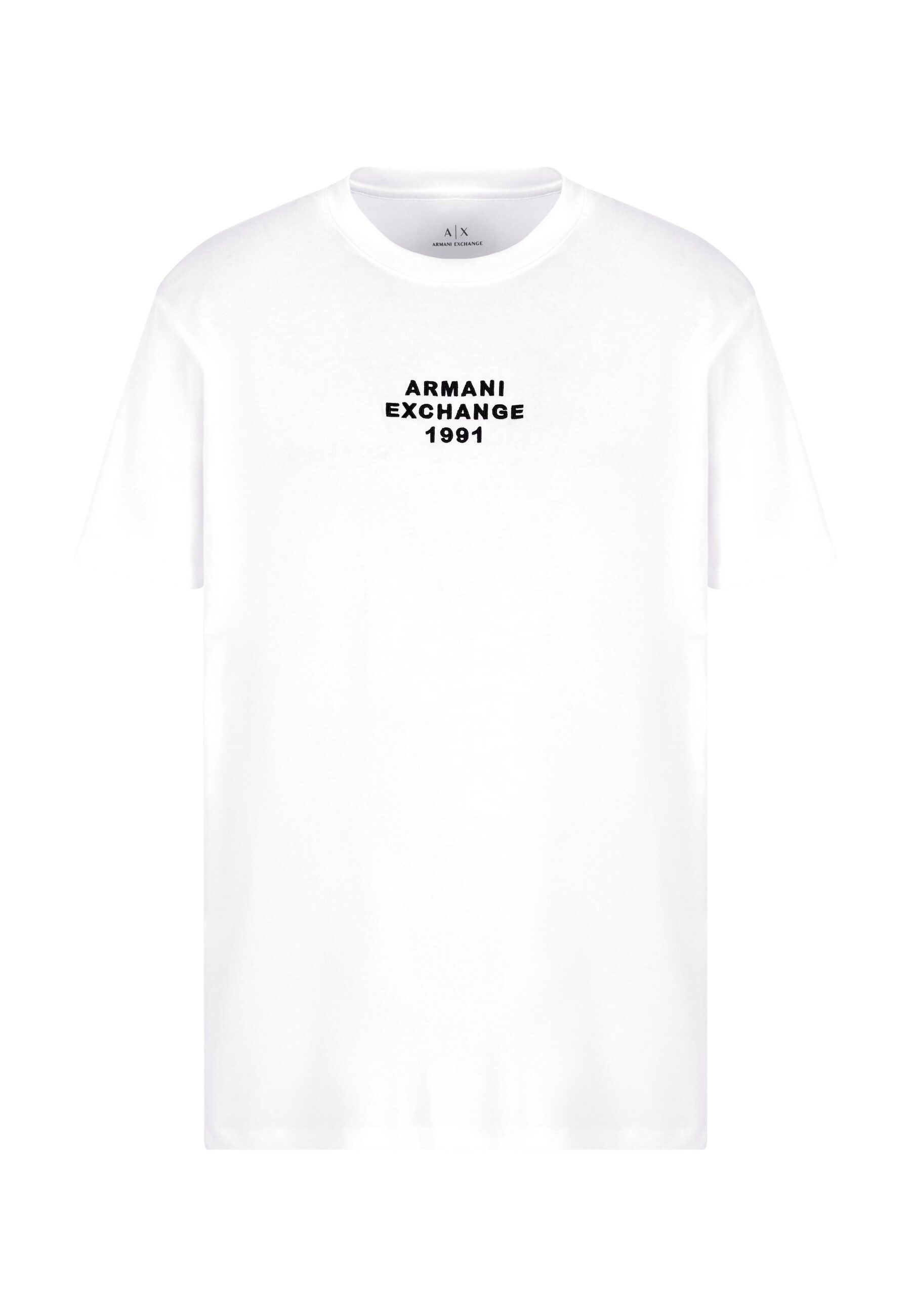 AIX ARMANI EXCHANGE T-Shirt T-Shirt Kurzarmshirt (1-tlg., 1), Kurze Ärmel