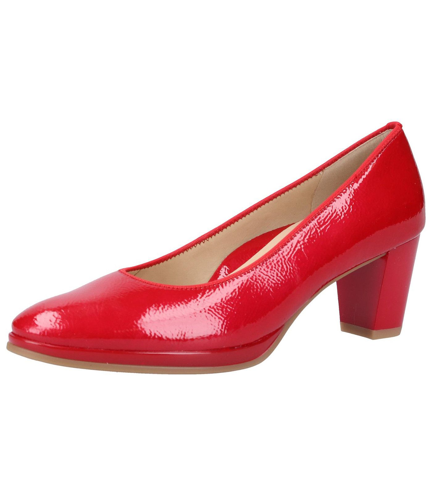 Ara Pumps Leder Pumps, Absatzhöhe: 6 cm
