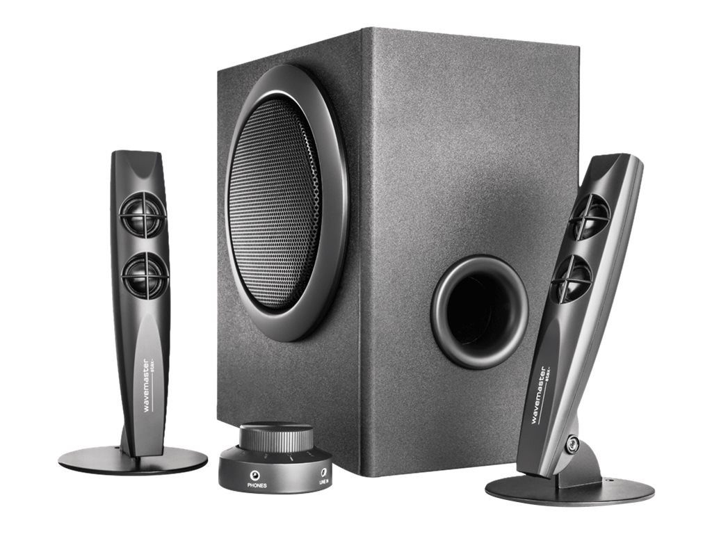 Wavemaster WAVEMASTER STAX 2.1 BT bk PC-Lautsprecher, Produktart ...